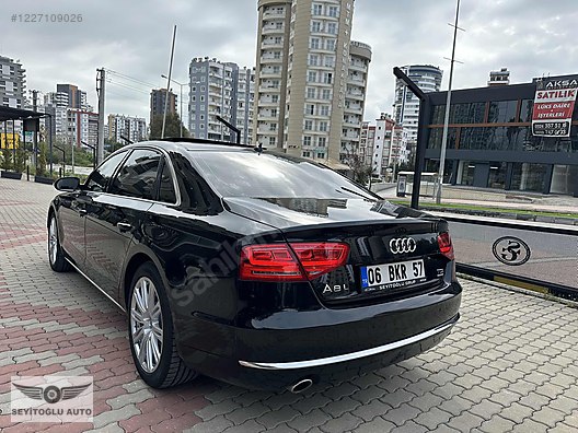 Audi / A8 / 3.0 TDI / Quattro Long / 2013 A8 3.0 TDI QUATTRO LONG BKR PLK ESKİ BKN ARACI FULL+ ...