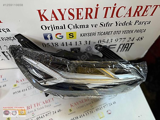 Sandero Jogger Sağ Ön Far Ledli 2020 260101940R 260106343R - İlan ve ...