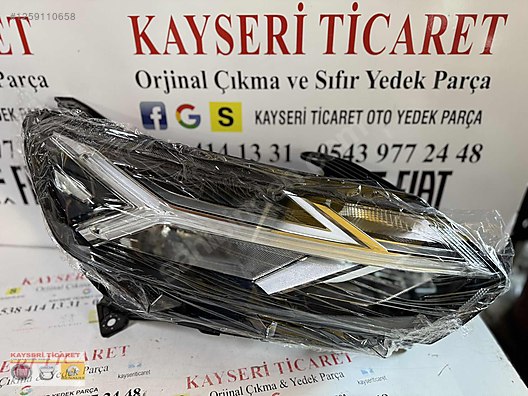 Sandero Jogger Sağ Ön Far Ledli 2020 260101940R 260106343R - İlan ve ...
