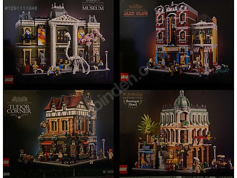 LEGO 10326 , LEGO 10312 , LEGO 10350 , LEGO 10297 TOPLU SATIŞ ...