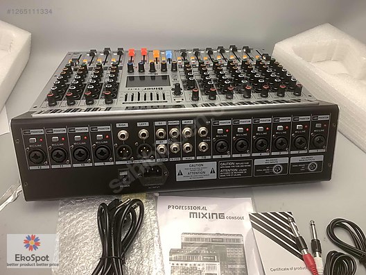 Biner TX-12 Profesyonel DSP 12 Kanal Dijital Ses Mikseri sahibinden ...