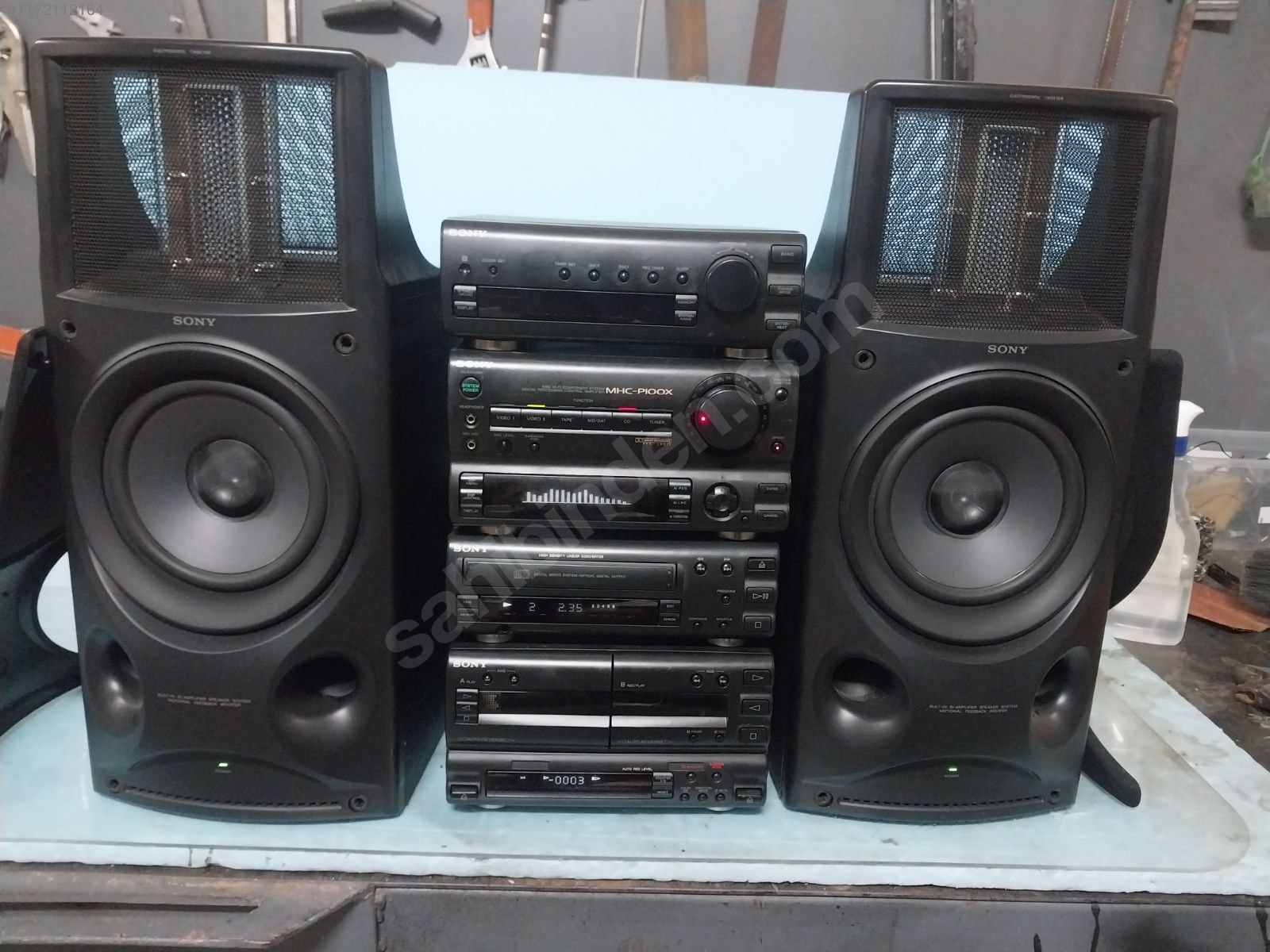 SONY MHC-P100X MÜZİK SETİ - İkinci El Sony Müzik Seti & Teyp modelleri ...