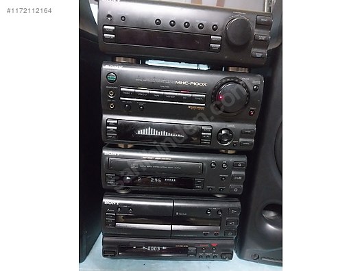 SONY MHC-P100X MÜZİK SETİ - İkinci El Sony Müzik Seti & Teyp modelleri ...