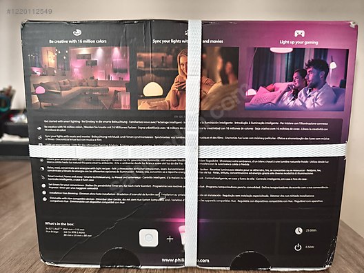 Philips hue Starter Kit Ampul ve Yap Malzemeleri sahibinden da 1220112549