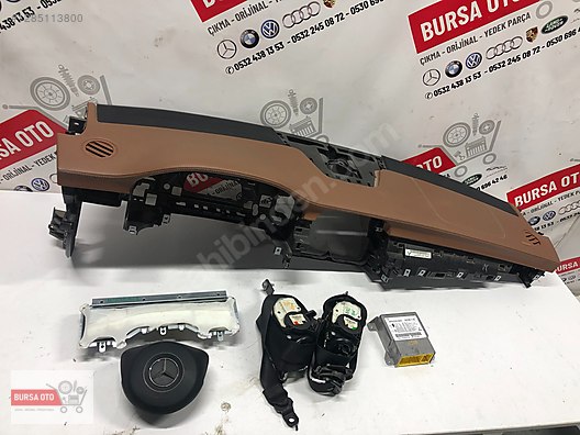 MERCEDES W218 CLS TABA RENK TORPİDO AİRBAG SET SÖKME HATASIZ - İlan ve ...