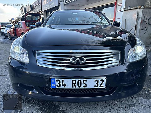 Infiniti / G / G37 GT / 2011 G37 İNFİNTY 340 BG OTOMATİK KAZASIZ ...