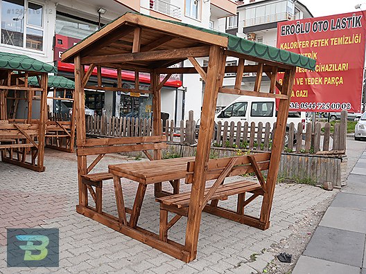 Ahşap Çardak & Kameriye & Bahçe Mobilya Modelleri - 1247116112