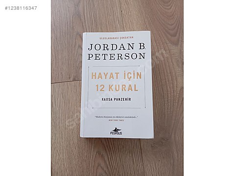 Jordan Peterson Hayat İçin 12 Kural sahibinden.comda - 1238116347