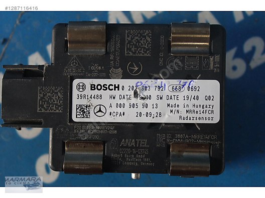 Otomobil & Arazi Aracı / Elektrik / A0009059013 MERCEDES RADAR BEYNİ ...