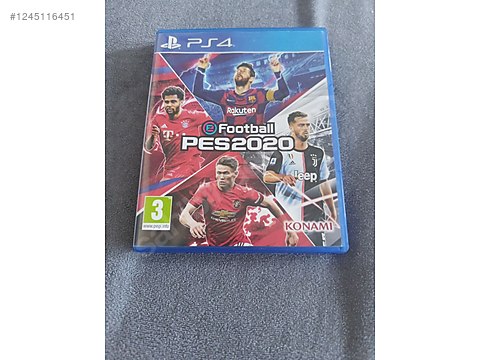 Ps4 pes 2020 cd sahibinden.comda - 1245116451