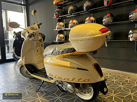 Yuki Risotto 50 2024 Model Scooter / Maxi Scooter Motor Motosiklet ...