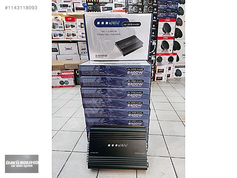 Amfi / ÖYKÜ SOUND ŞOOK FİYAT ADS 2400WAAT 4ÇIKIŞLI ANFİ sahibinden ...