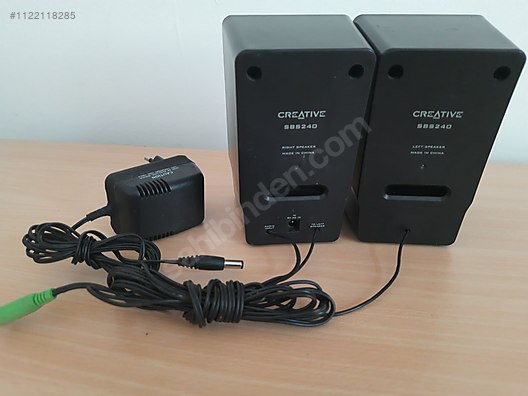 Creative SBS240 1+1 Ses Sistemi - İkinci El Creative Set Hoparlörü ...