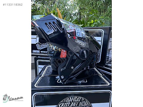 SIMPSON DARKSOME - Code SOLID BLACK / SOLBLK S-M-L-XL - Çene Açılır ...