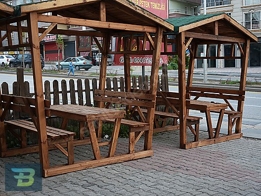 Ahşap Çardak & Kameriye & Bahçe Mobilya Modelleri - 1247118473