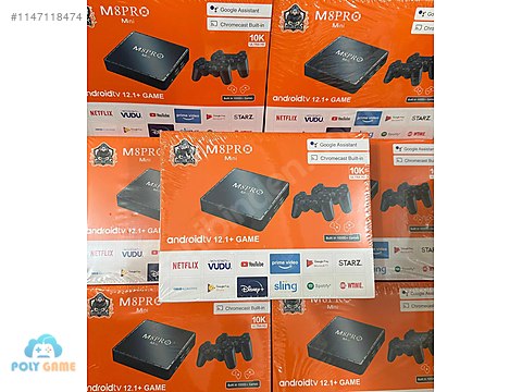 Diğer / M8PRO Mini 2.4G 10K Ultra HD Tv Box + Game Box Android POLYGAME ...