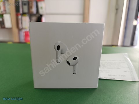 APPLE AİRPODS 3.NESİL SIFIR KAPALI KUTU 2.EL FİYATINA FIRSAT !! - Bluetooth Kulaklık ve Tüm Cep ...