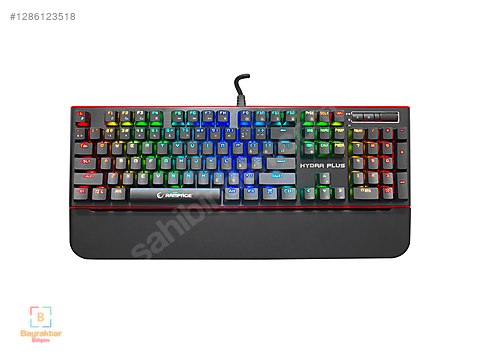 Rampage HYDRA R6 PLUS Full RGB Blue Switc Gaming Mekanik Klavye ...