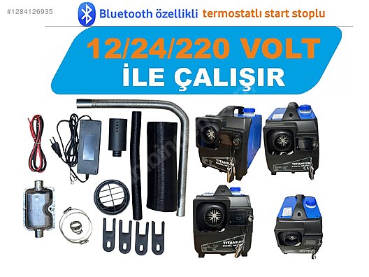 RVs & Campers / TAŞINABİLİR ÇANTA WEBASTO MUADİLİ 12/24/220V "TİTANİUM ...
