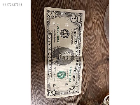 Kuzey Amerika / Eski dolar sahibinden.comda - 1172127548