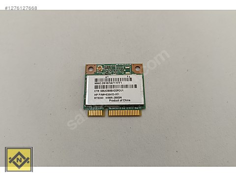 Ralink RAK-RT5390 WIFI KARTI 802.11bgn 2.4GHz 150 Mbps TEK ANTEN ...