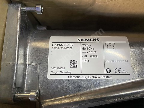 SIEMENS Skp.55.003.E2 Vana Motoru - Vana ve Yapı Malzemeleri sahibinden ...