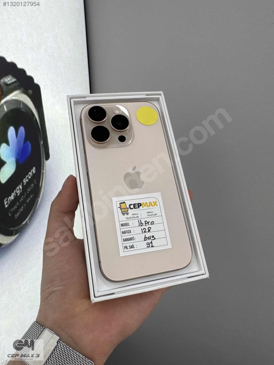 Apple / iPhone 16 Pro / CEPMAXTA APPLE İPHONE 16 PRO 128GB sahibinden ...