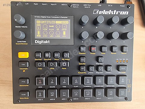 Efsanevi Elektron Digitakt MK1 Sıfır Ayarında / Kusursuz - Synthesizer ...