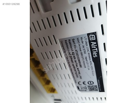 Air ties air 5760 vdsl modem router - VDSL Modem ilanları uygun fiyatlarıyla sahibinden.com'da ...