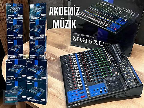 YAMAHA MG16XU DECK MIXER KAPALI KUTU AKDENİZ MÜZİKTEN sahibinden.comda ...