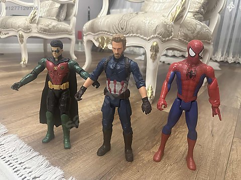 Kaptan America Spider Man Robin Marvel Karakterleri sahibinden.comda ...