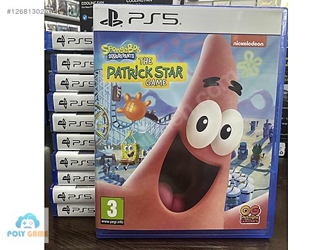 SpongeBob SquarePants: The Patrick Star Game Ps5 Oyun POLY GAME ...