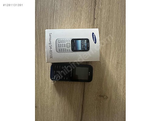 Samsung / B310 / 1 ay kullanıldı 0 gibi sahibinden.comda - 1281131391