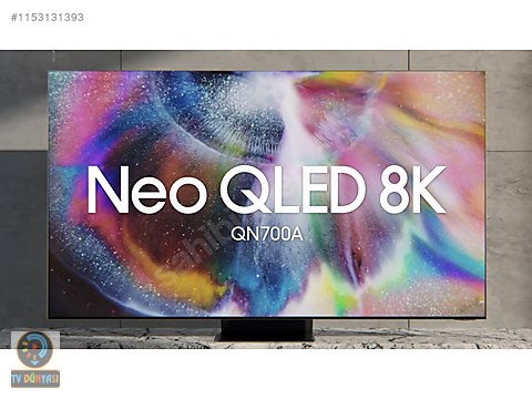 DAHA UCUZU YOK SAMSUNG 165 EKR QN700A 8K UYDU SMART WİFİ LED TV - Sıfır ...
