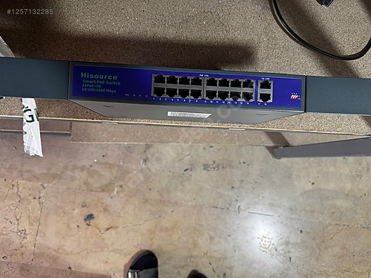 Hisource 16 port Poe Switch + 2 port Uplink gigabit - Switch, Hub ...