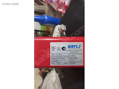WEFLO FLOW SWICH AKIŞ ANAHTARI DN125 (5 sahibinden.comda - 1250132999