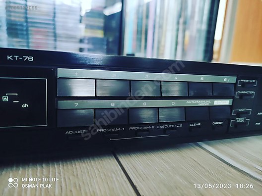 Kenwood Dijital Tuner - KENWOOD - KT - 76 STEREO TUNER... - 1099133099