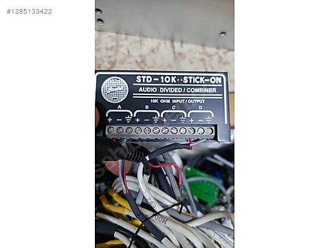 Diğer Power Amfi - STD-10K Passive Audio Divider/Combiner - 10 kΩ ...