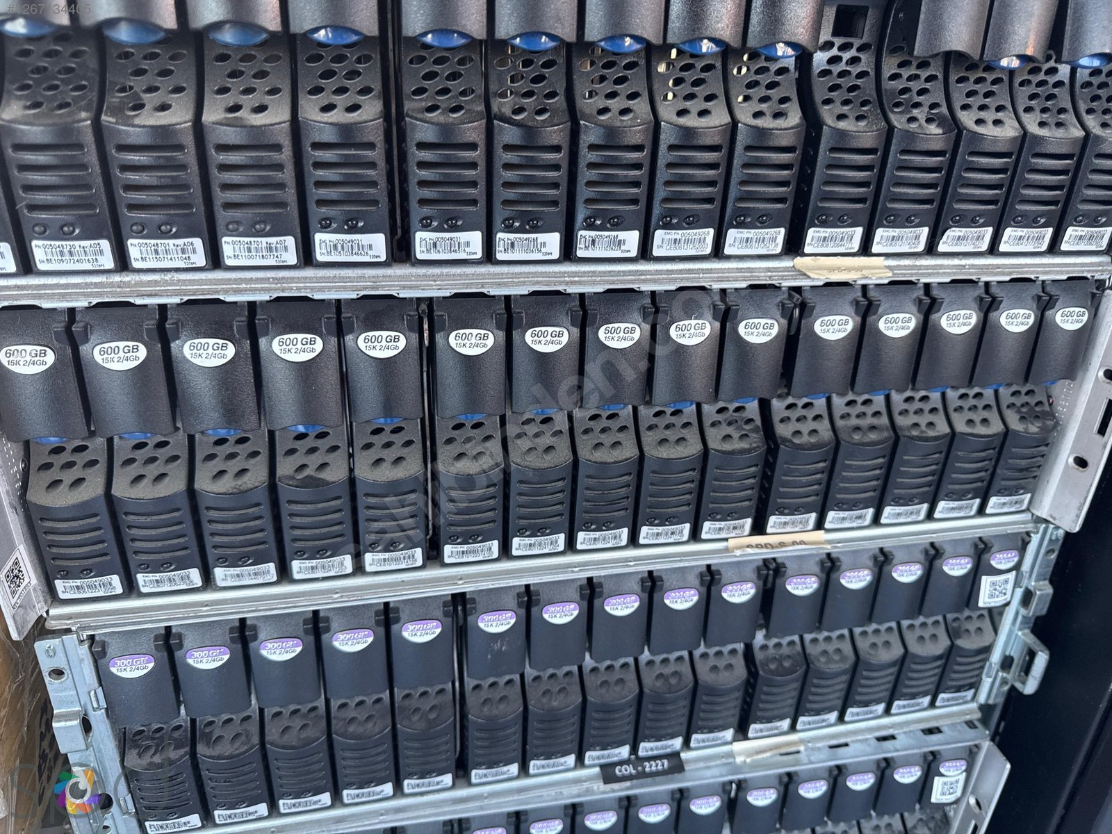 EMC² Disk Enclosure Boş Disk Rafı (DAE) 3.5 Tray Uyumlu sahibinden ...