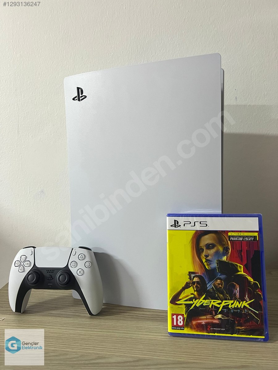 SONY PS5 CD 825GB - 1 KOL - CYBERPUNK 2077 - TAKAS - KURYE sahibinden ...