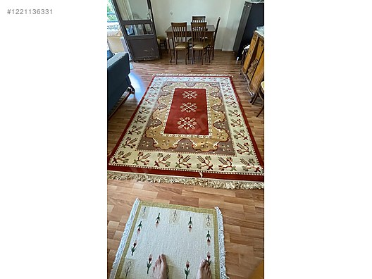 SAHİBİNDEN 6 METREKARE KULLANILMAMIŞ YÜN MİLAS HALISI sahibinden.comda ...