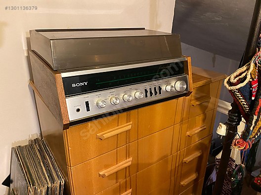 Koleksiyonluk Sony HP-211A Müzik Seti - Vintage Pikap & Radyo - İkinci ...