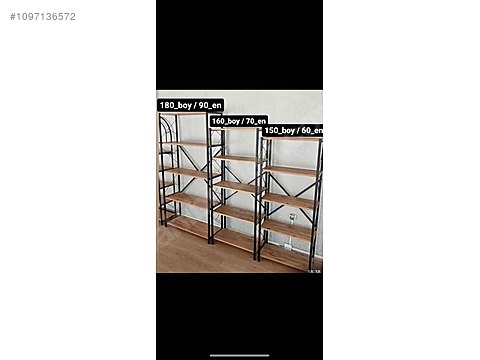 DEMİR RAF SİSTEMLERİ KİTAPLIK - Raf İlanları Uygun Fiyatlarıyla ...