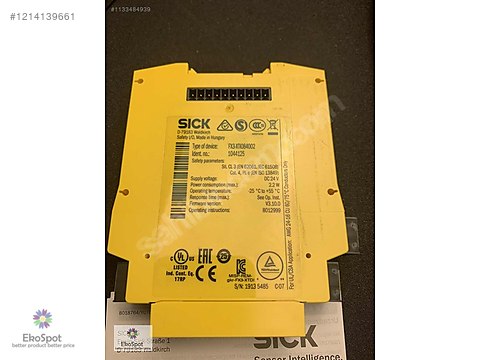 Sick FX3-XTIO84002 Flexi Soft Giriş / Çıkış Modülü 24 VDC - Sick ...
