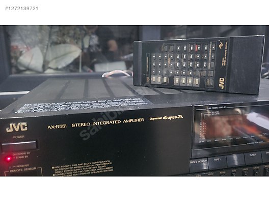 JVC Entegre Amfi - JVC AX-R551 Stereo Entegre Amplifikatör (1988-90 ...