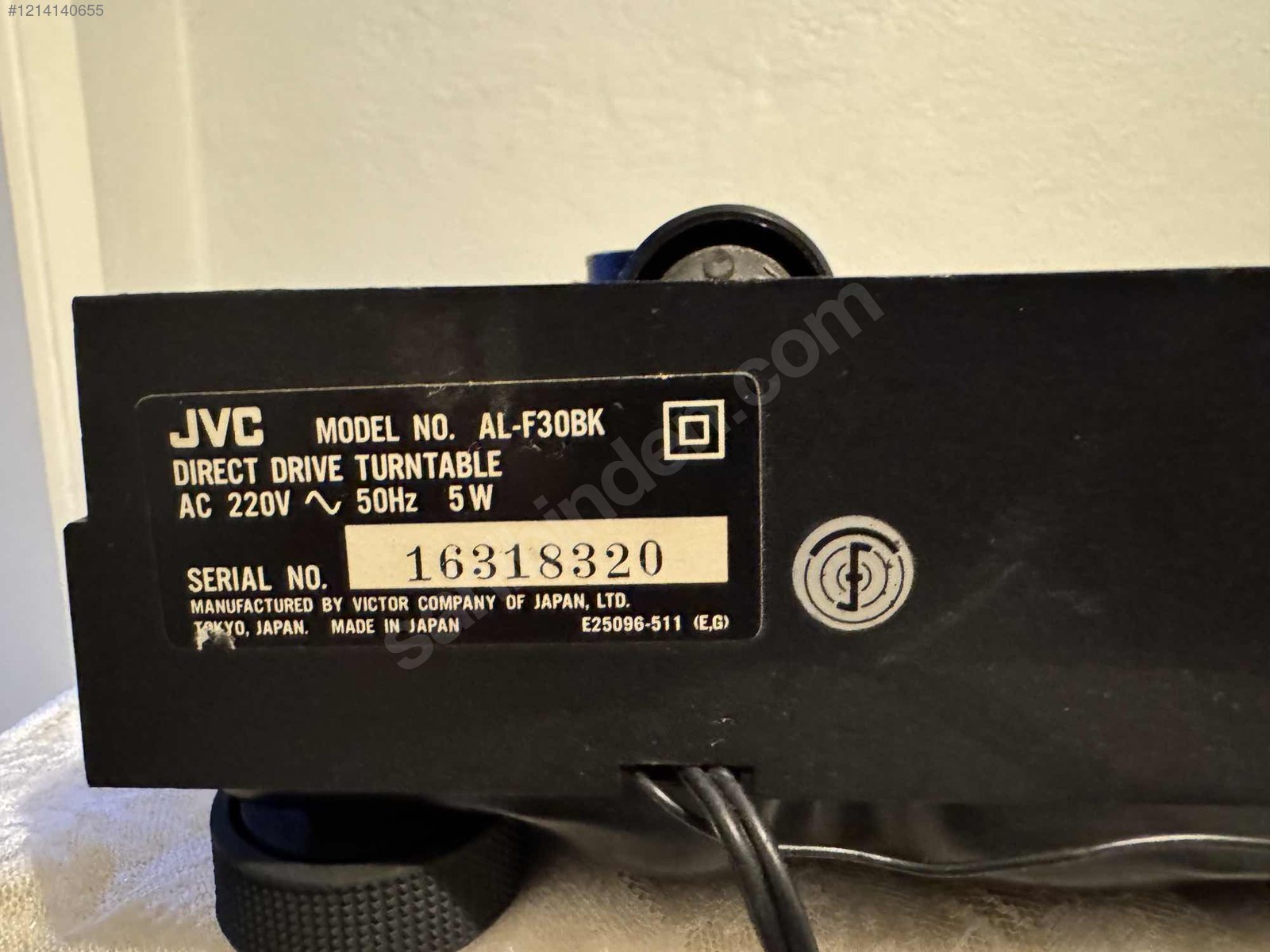 JVC AL-F30BK Plak Çalar sahibinden.comda - 1214140655
