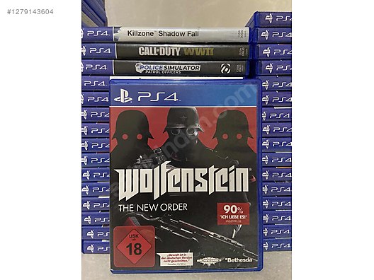 Wolfenstein - The new order - Çiziksiz - ps4 sahibinden.comda - 1279143604