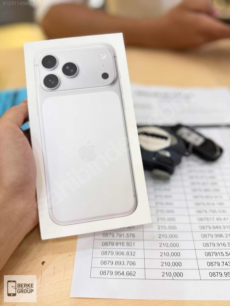 Apple / iPhone 17 Pro Max / SINIRLI STOK GÜMÜŞ iPhone 17 Pro Max 256 GB ...