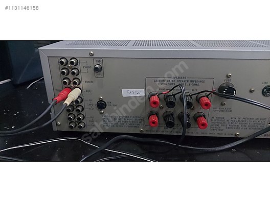 JVC Entegre Amfi - JVC A-X55 alt kapağı yok - 1131146158