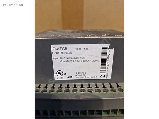 UNITRONICS IO-ATC8 8 input tc isi kontrol modulu - Unitronics Programlayıcı - 1212146268